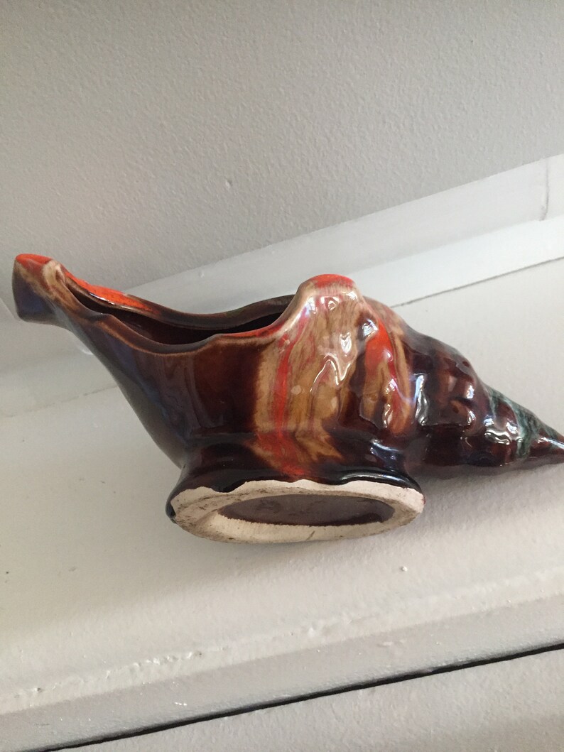 French Vintage Pottery Shell Vallauris Style Pottery/ceramic - Etsy