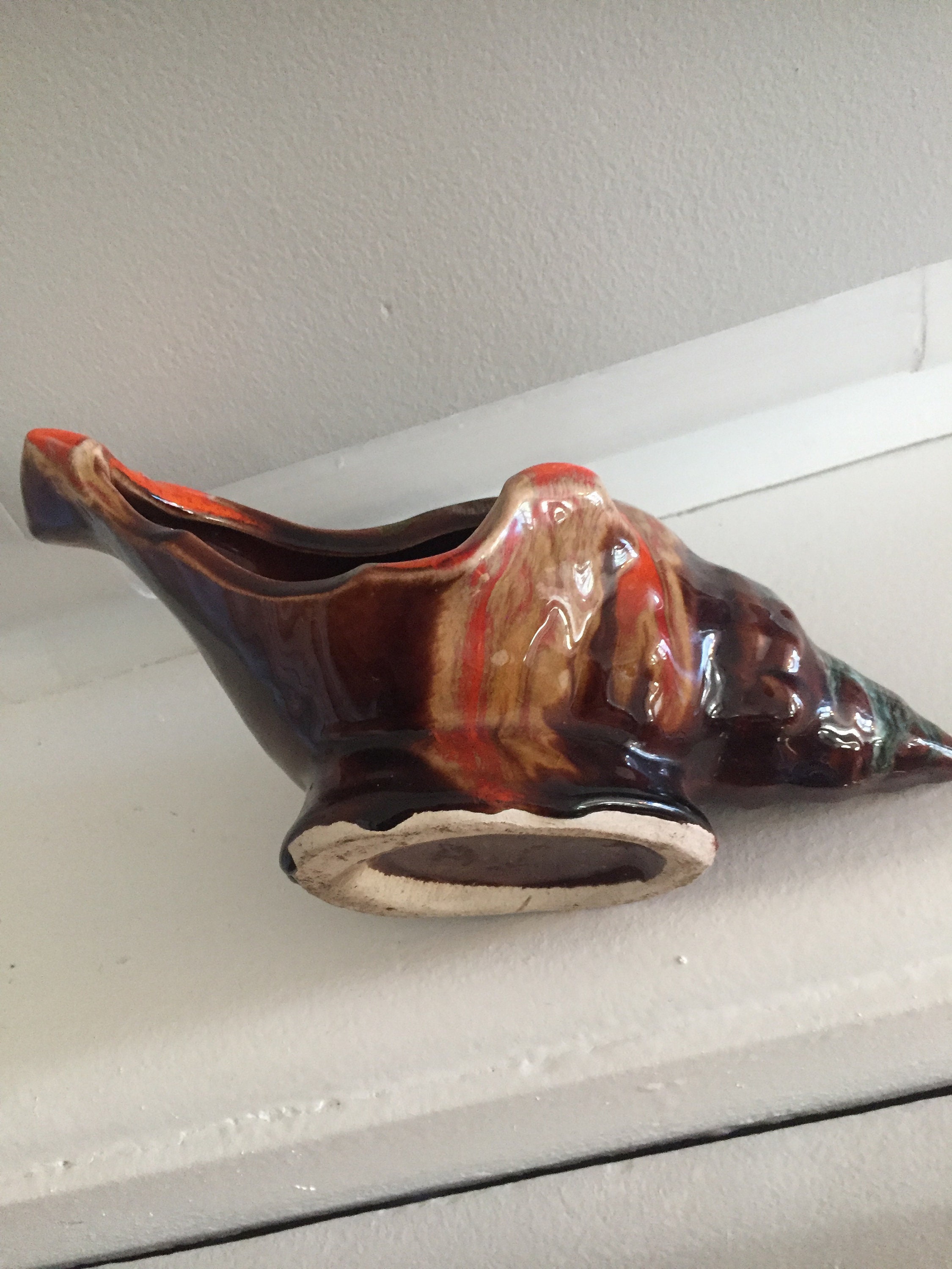 French Vintage Pottery Shell Vallauris Pottery/ceramic Ashtray | Etsy