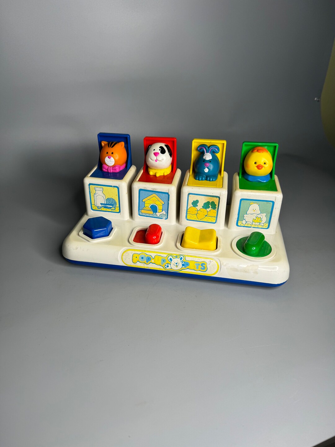 Vintage Children's Toy Pop up Pets - Advertising Shelcore 1984 Used - Etsy