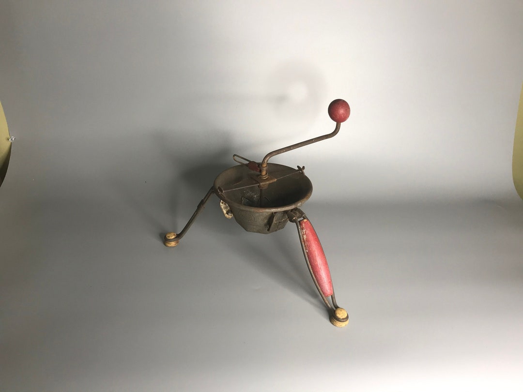 French Antique Mouli Hardened Steel Vegetable Chopper Mush Potatoes - Etsy