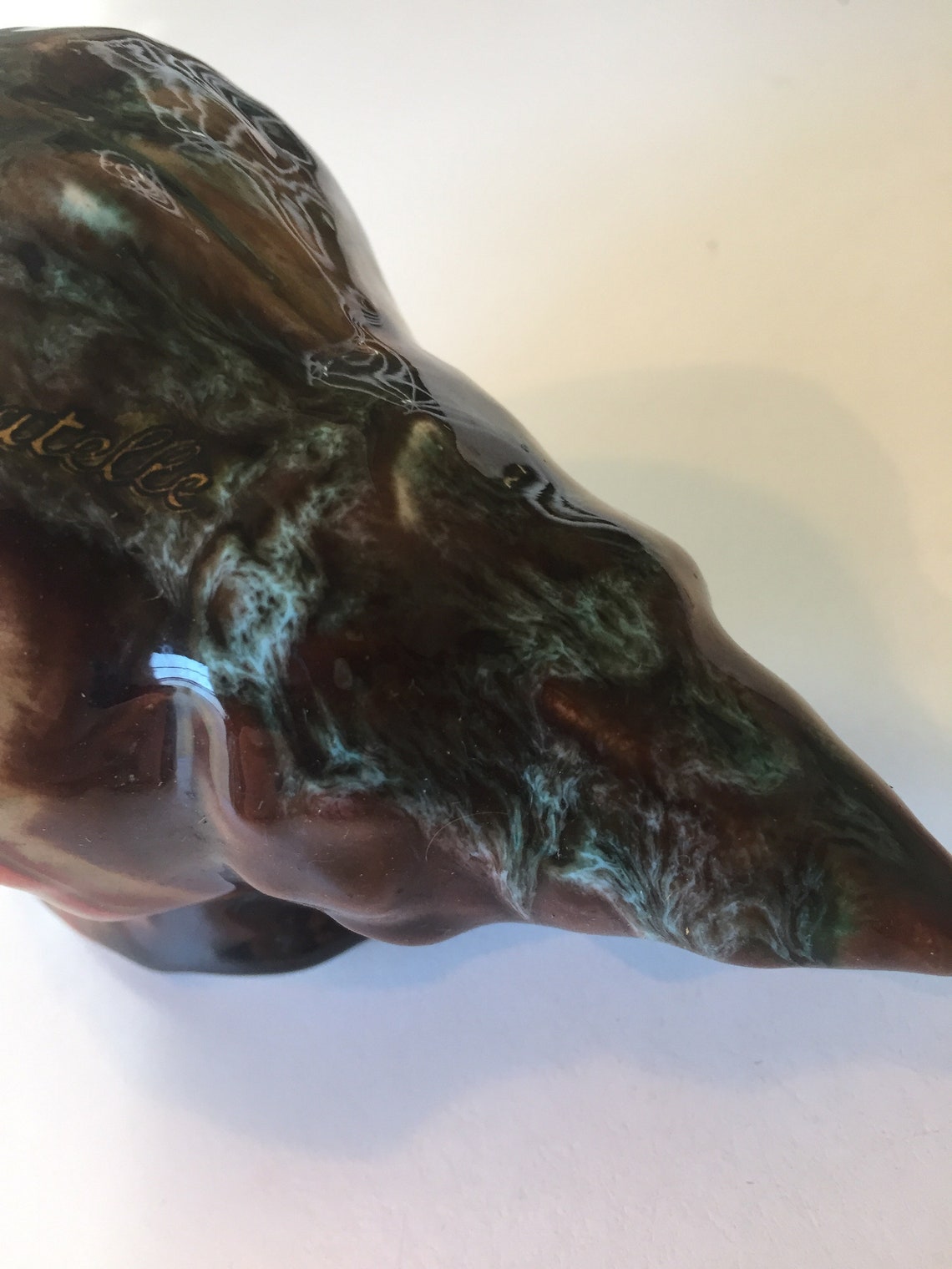 French Vintage Pottery Shell Vallauris Pottery/ceramic Ashtray | Etsy