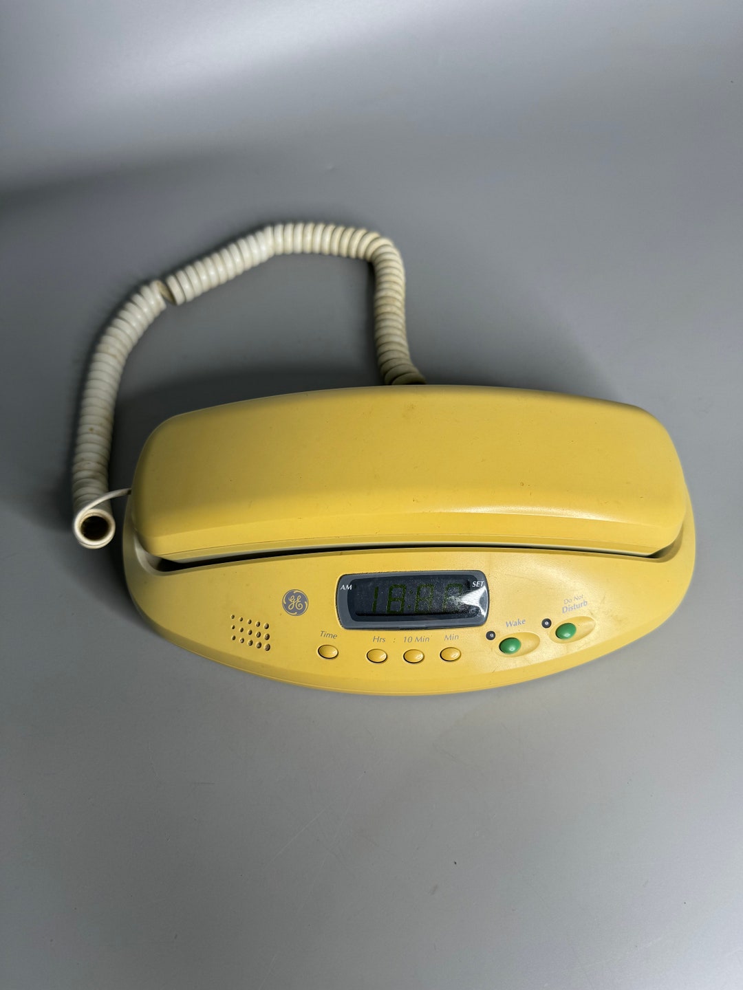 Vintage GE Collectible Telephone Beige Color Made in Malaysia Push ...