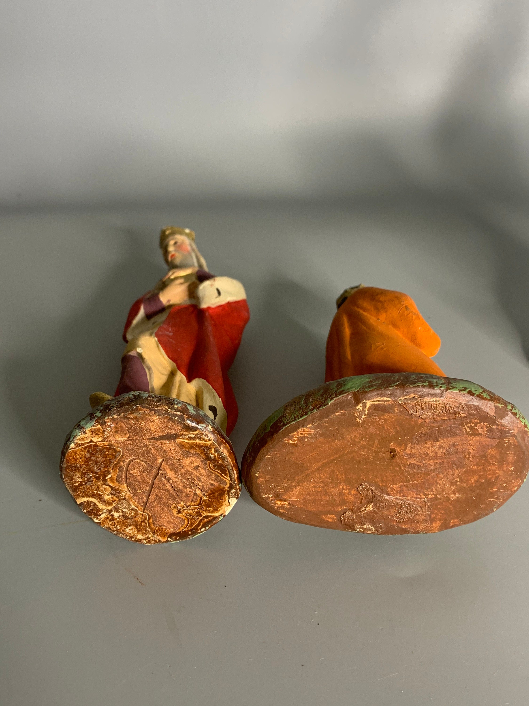 French Vintage Nativity Set Plaster Religious Figurine - Etsy