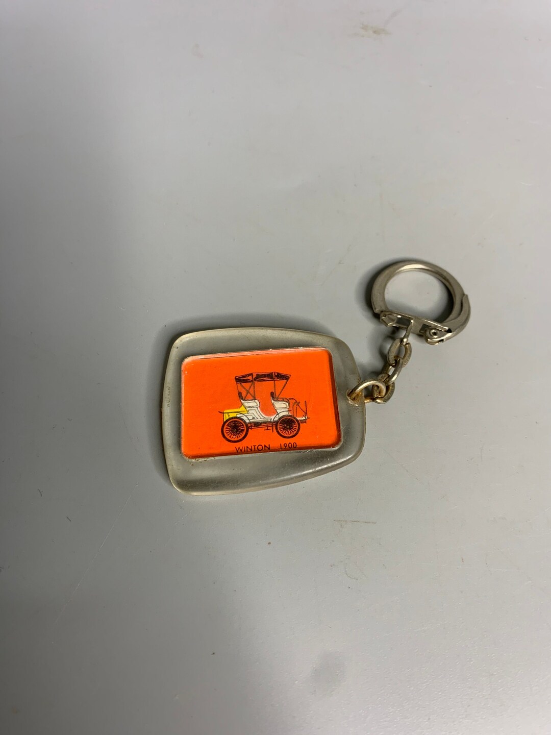 Vintage Keychain Holder Advertising Winton 1900 Thermogaz - Etsy