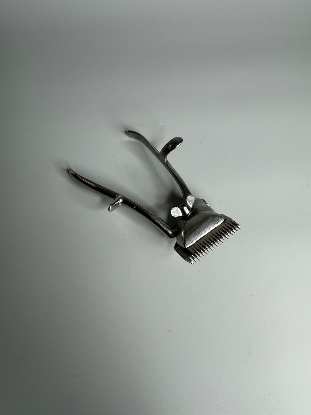 French Vintage Hair Clipper Barbershop Accessory G.V. Chrome Made in ...