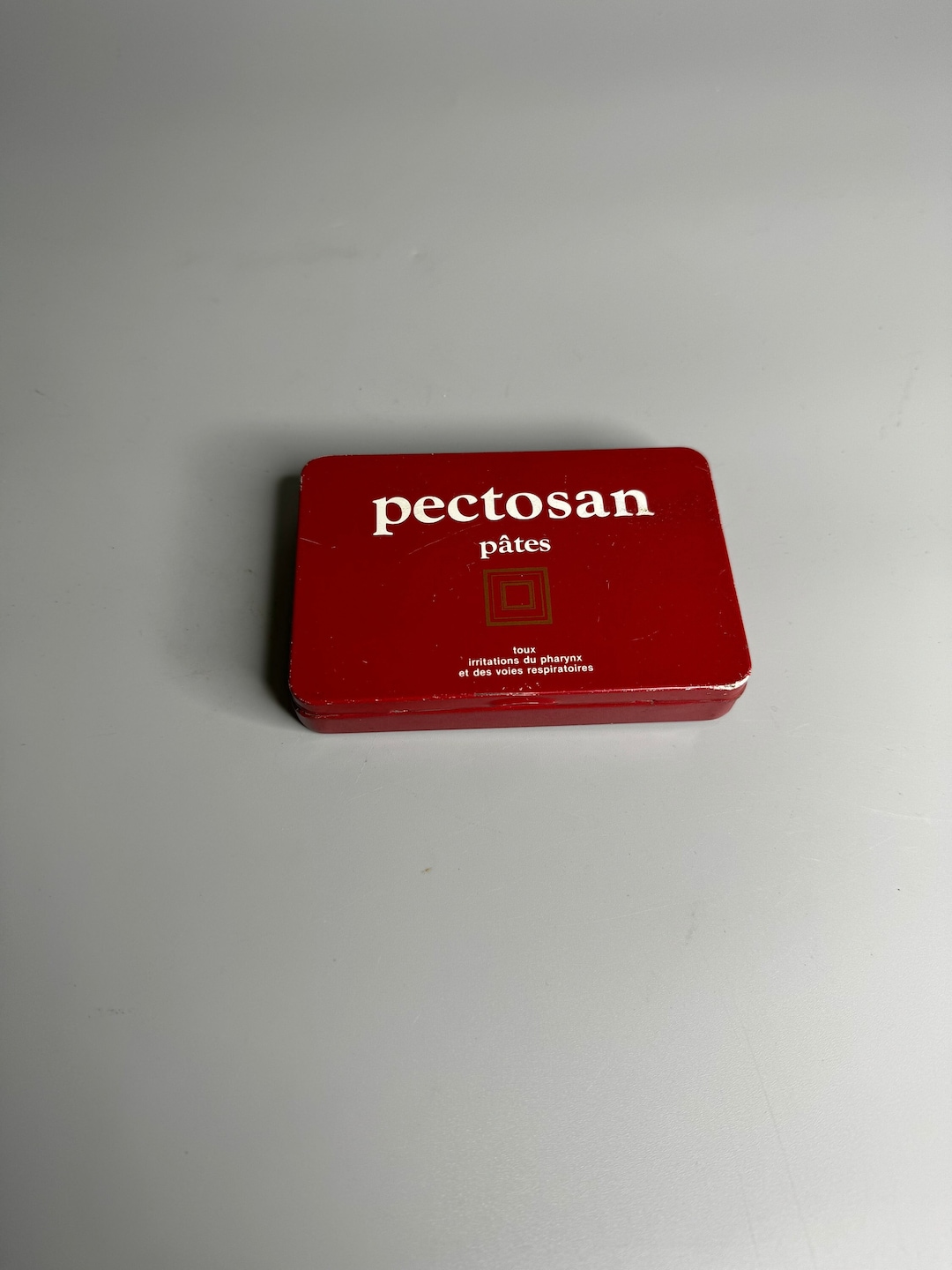 French Vintage Tin Can Pectosan Pates Empty Box Coughing Drops - Etsy