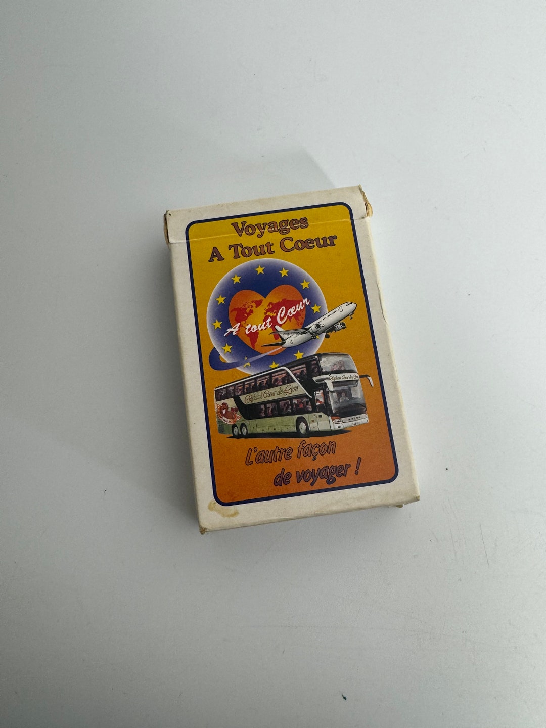 French Vintage Playing Card Deck Advertising Travel - Etsy