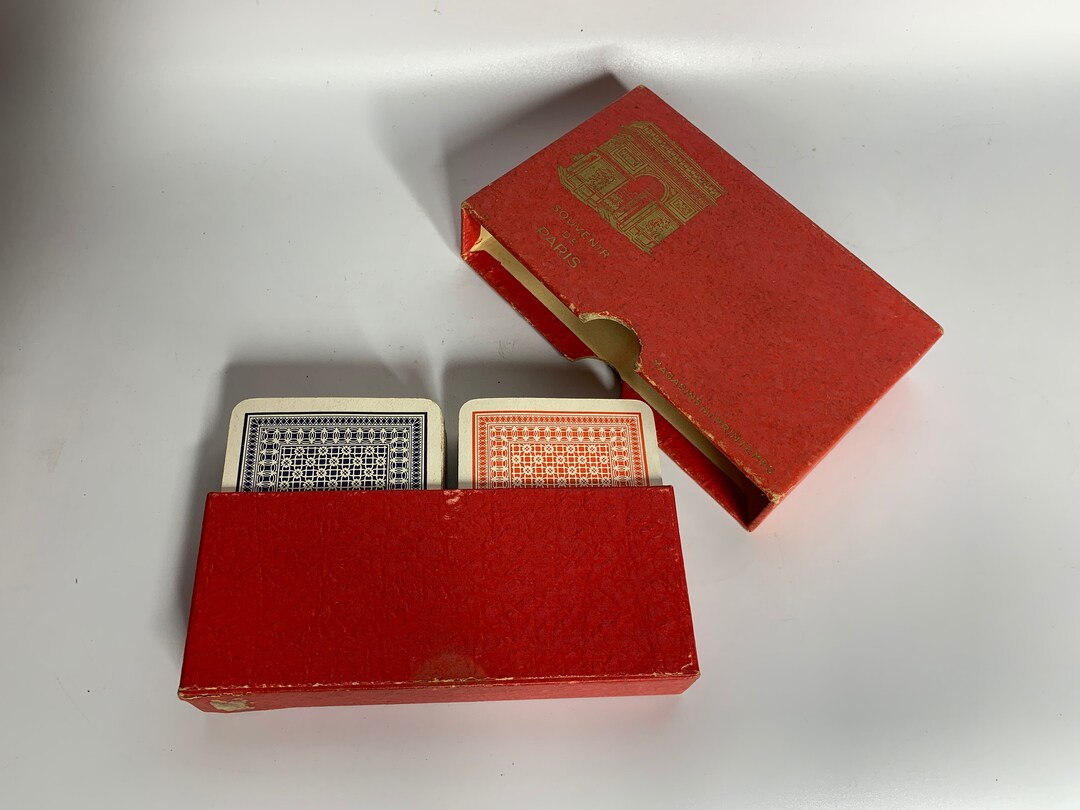 French Souvenir De Paris Playing Cards Printemps Set of 2 Deck Cards ...