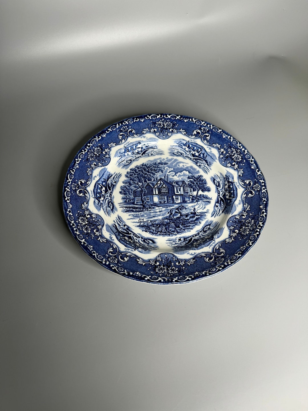 England Vintage Ceramic Pottery Collectible Plate Grindley the Lambert ...