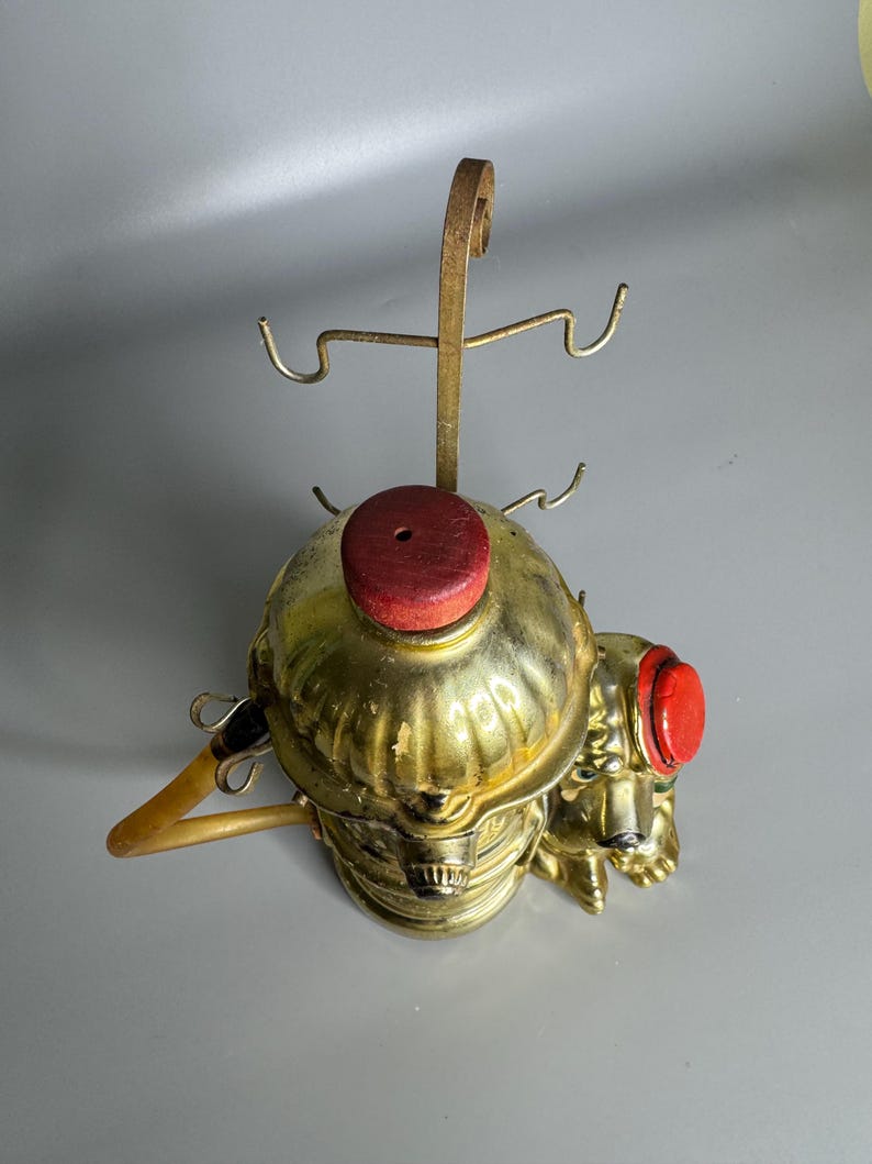 Japanese Vintage Bloodhound Fire Hydrant Decanter With Shot Glasses ...