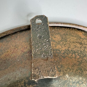 Vintage Large Rusty-look Metal Wall Hanging Decorative Plate Castle ...