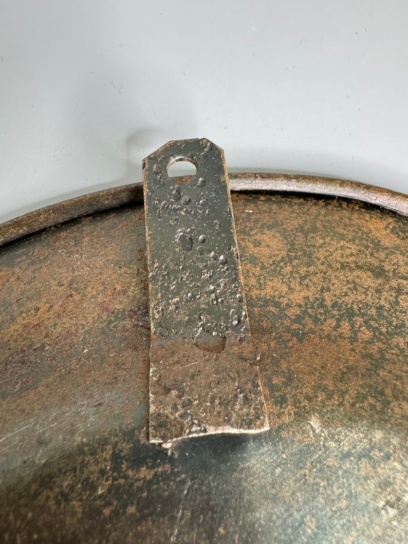 Vintage Large Rusty-look Metal Wall Hanging Decorative Plate Castle ...
