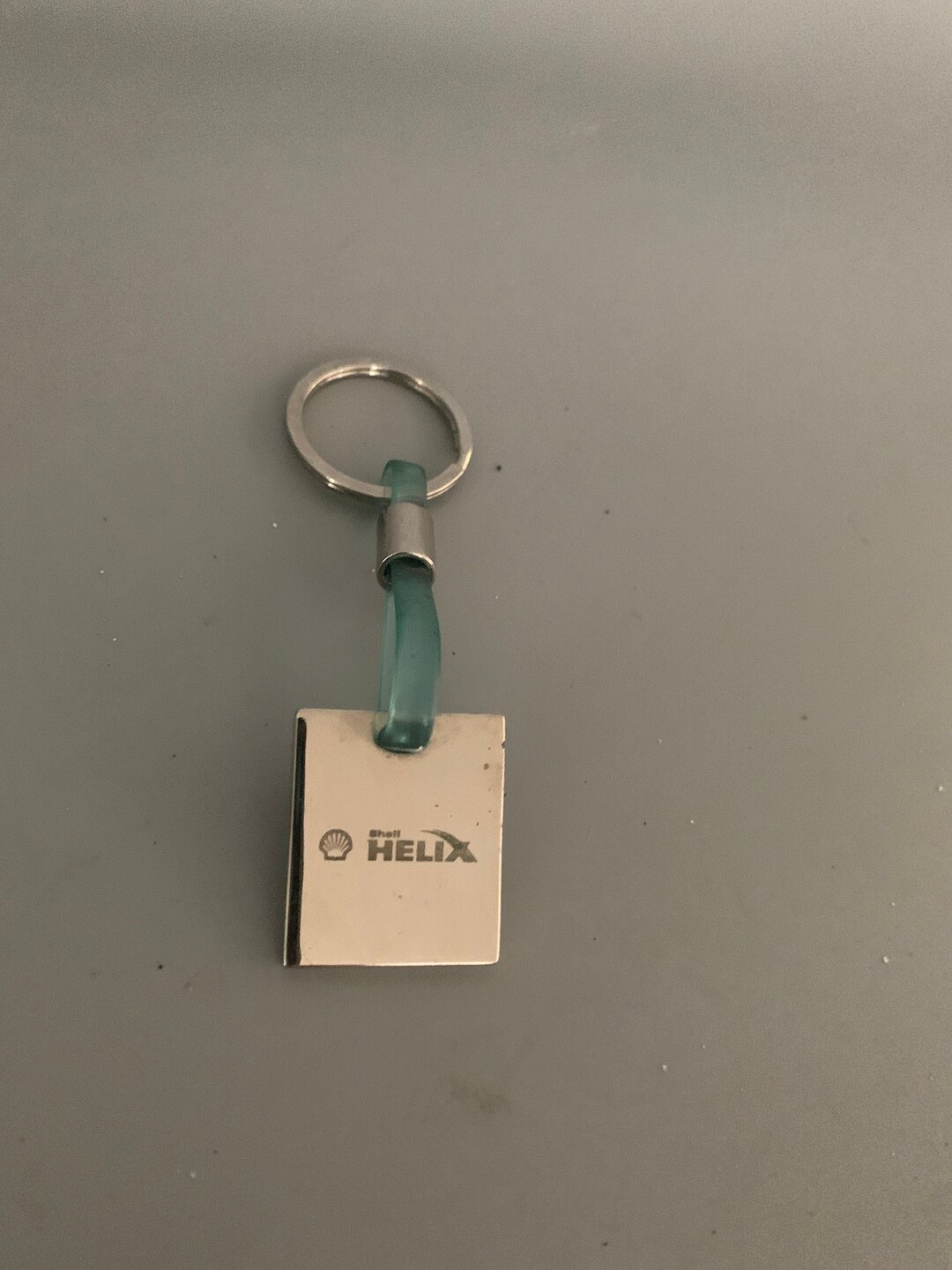 French Vintage Key Chain Holder Advertising SHELL Oil Helix Porte Clef ...