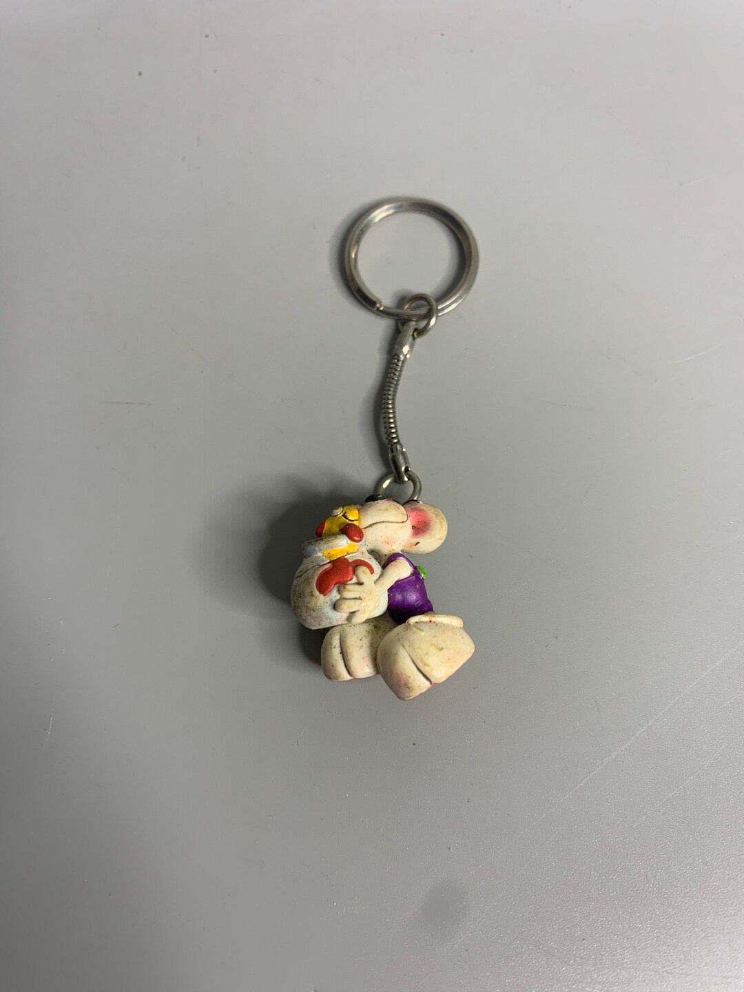 French Vintage Keychain Holder Advertising Diddle Kassblad - Etsy