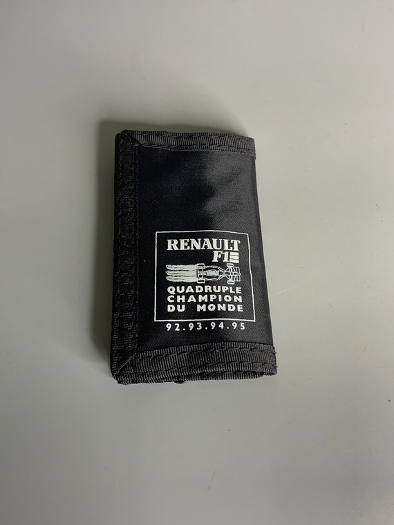 French vintage small light wallet advertising Renault… - Gem
