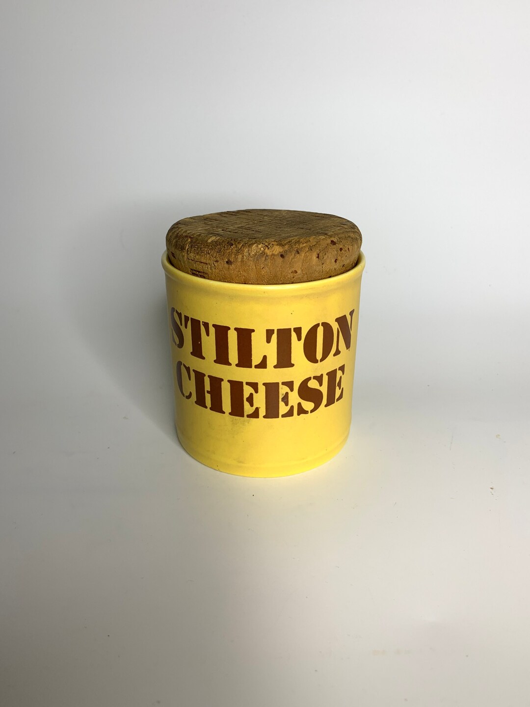 Stilton Vintage English Stilton Cheese Jar Jug Container Stoneware With ...
