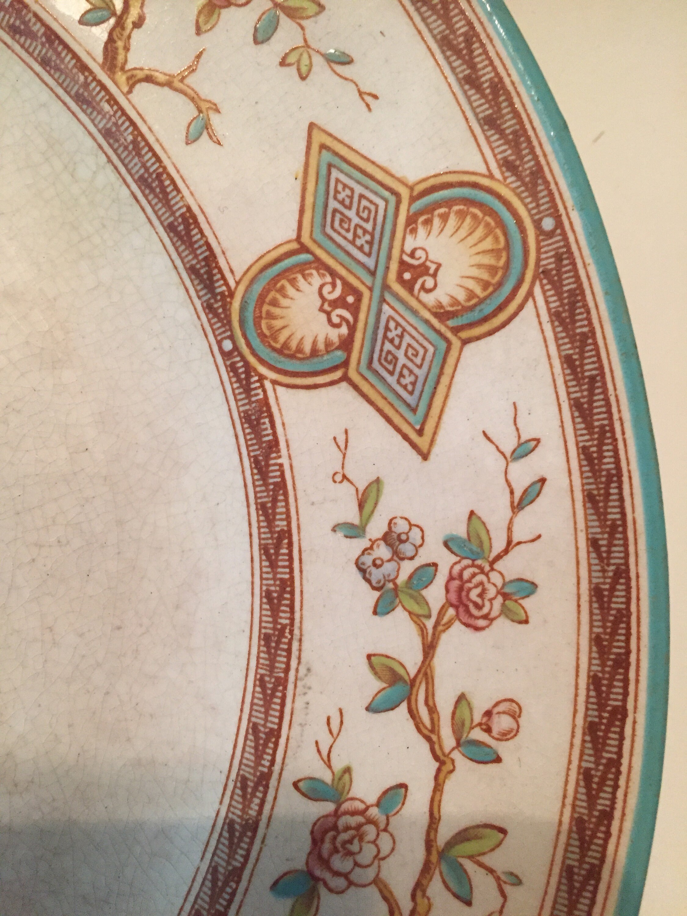 French Antique Plate Parisienne Number 2/7745 Paris Collectible Old ...