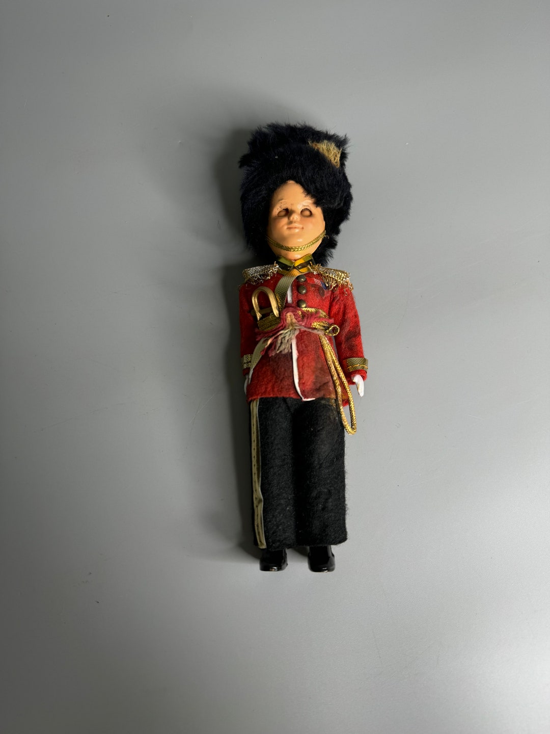 England Vintage British Soldier Sleeping Doll Collectible Royal Guard ...