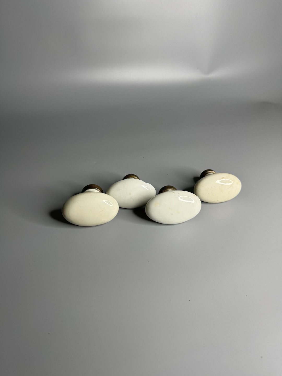 French Vintage Assortment of 4 Porcelain Doorknobs Can Be Used as Coat ...