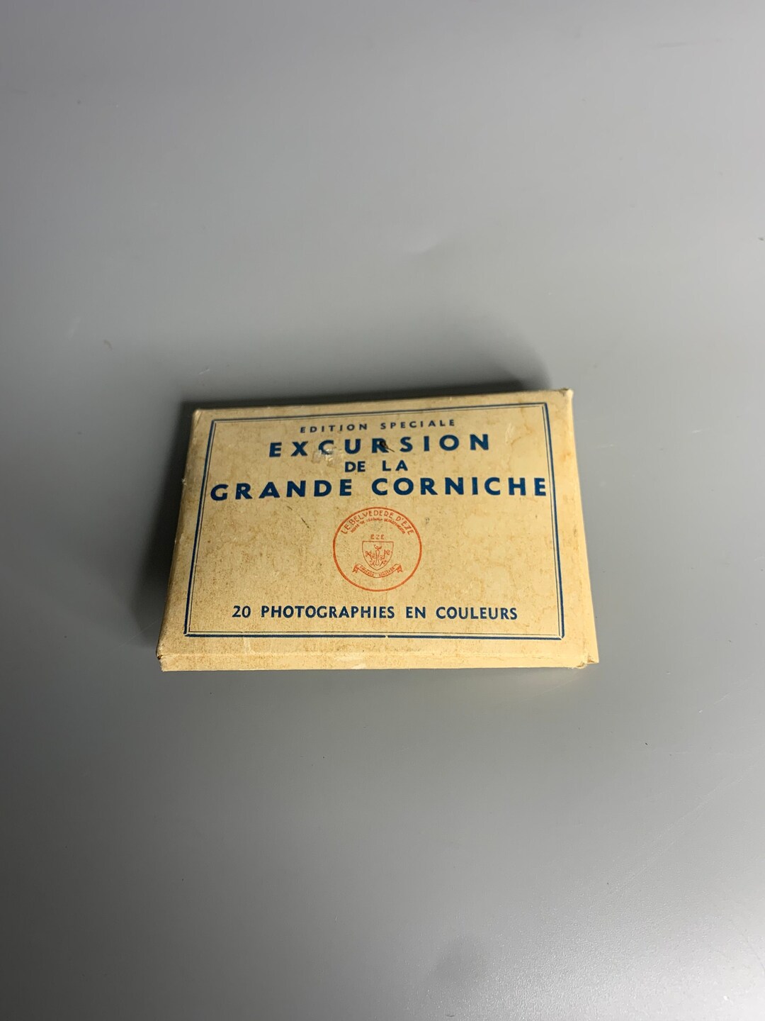 French Vintage 20 Photos in Color Souvenir La Grande Corniche of ...