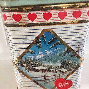 Vintage Belgium Tin Old Can Hartmint by Trefin 1940's Lithography ...