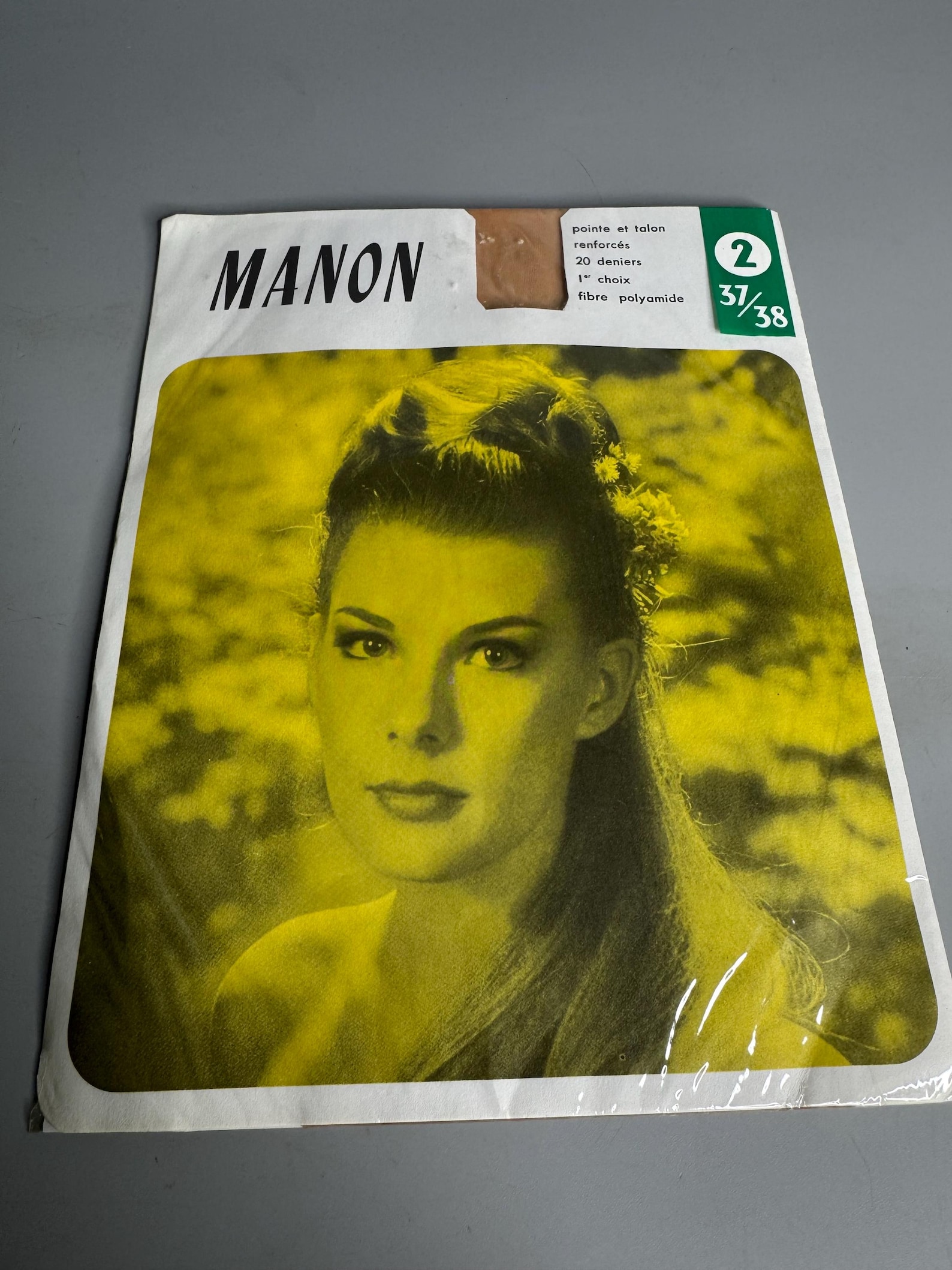 French Vintage Manon Pantyhose 37/38 Size 2 First Choice From 1960's - Etsy