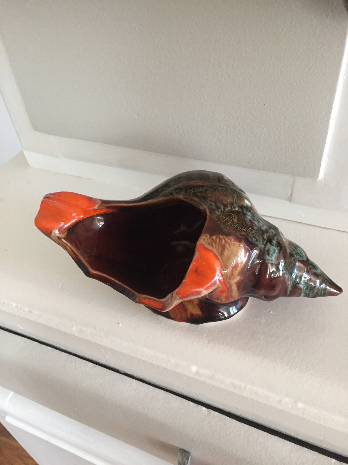 French Vintage Pottery Shell Vallauris Pottery/ceramic Ashtray | Etsy