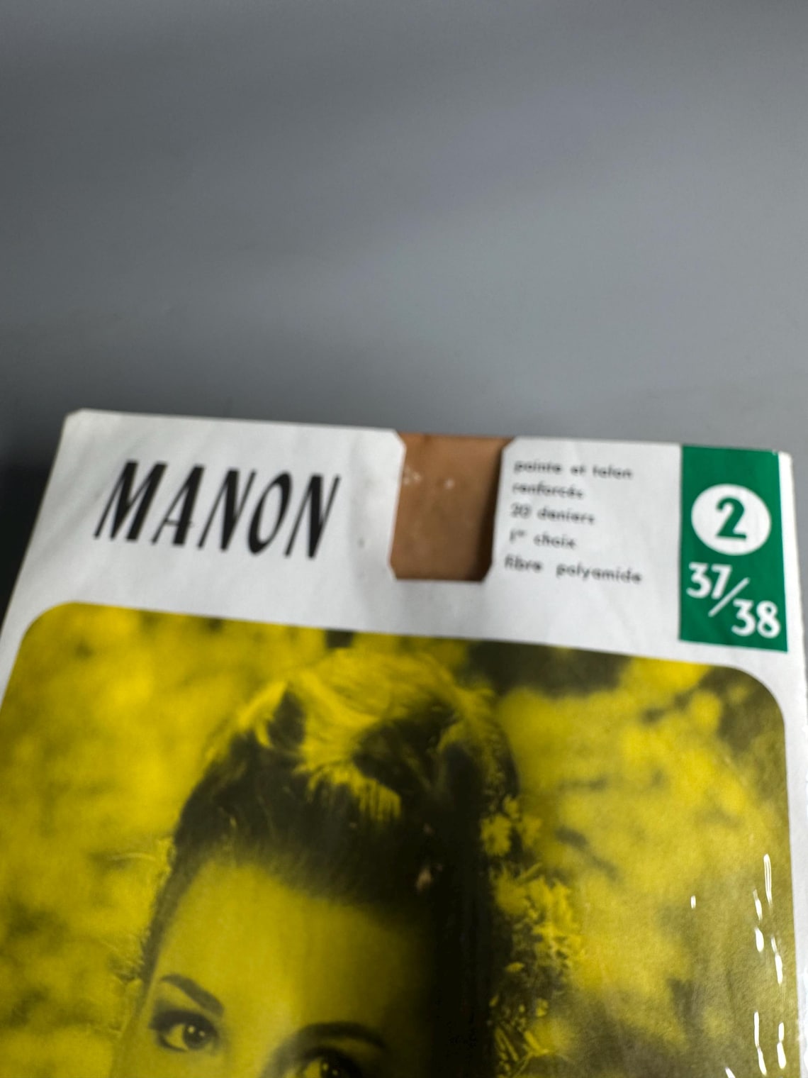 French Vintage Manon Pantyhose 37/38 Size 2 First Choice From 1960's - Etsy