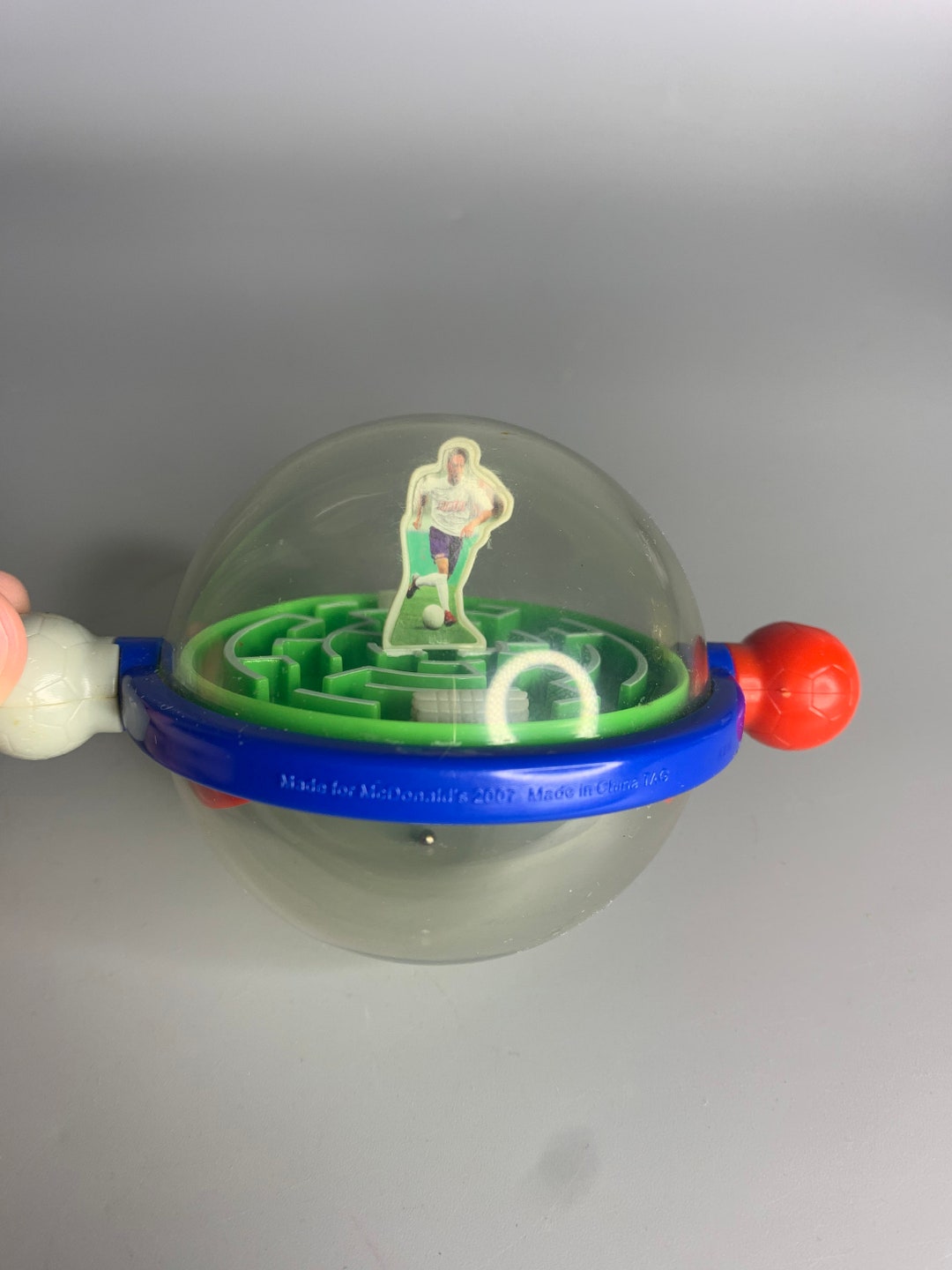 French Vintage Mcdonalds Collectible Toy Soccer Football Design Happy ...