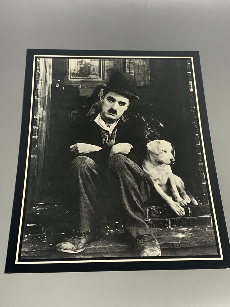 Vintage Charlie Chaplin Photo Picture Charlot Portrait Movie Star - Etsy
