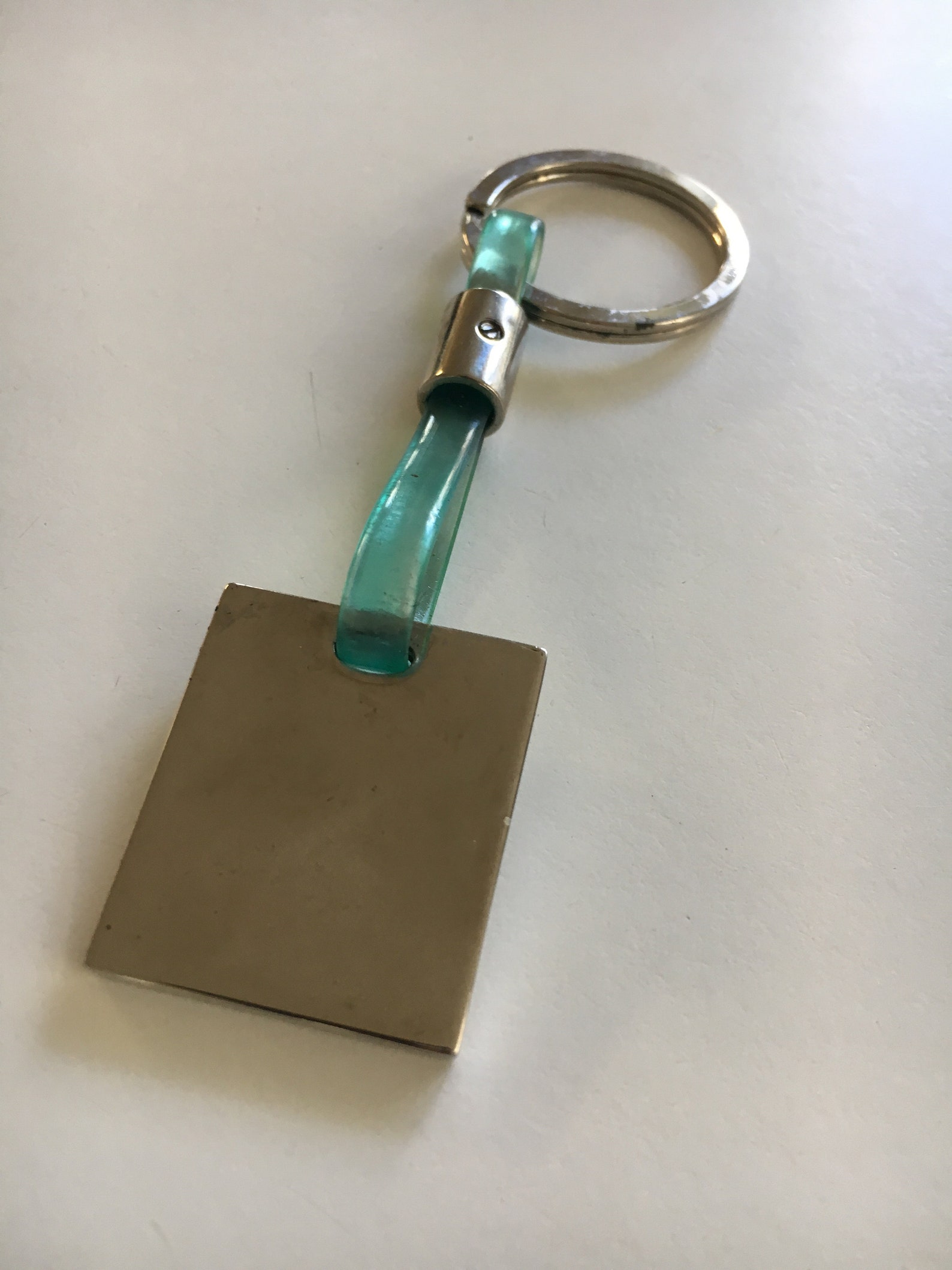 French vintage key chain holder advertising SHELL oil Helix | Etsy