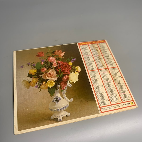 1985 Calendar - Etsy