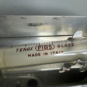 Italian Vintage Medical Syringe Collectible Glass Tenax Fias in ...