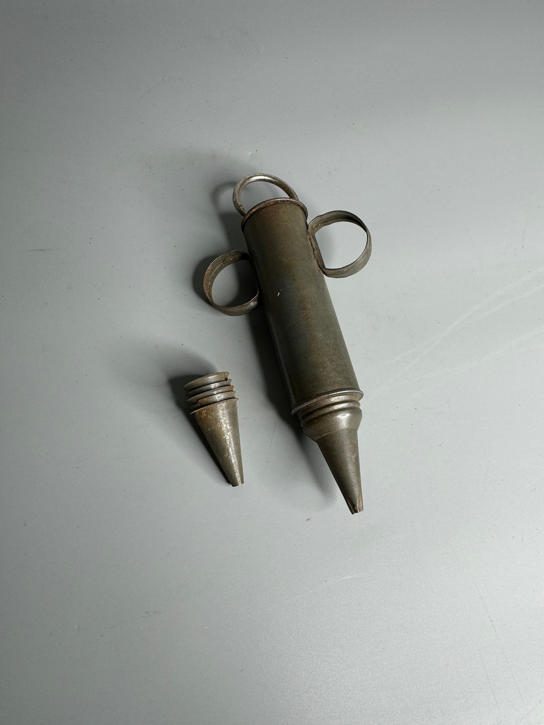 French Vintage Syringe Cake Piper Metal Alloy Pipette Kitchen - Etsy