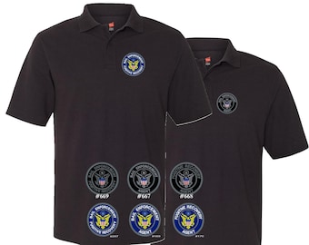 Bail Enforcement Fugitive Recovery Embroidered Polo Shirt M-5X Bounty ...