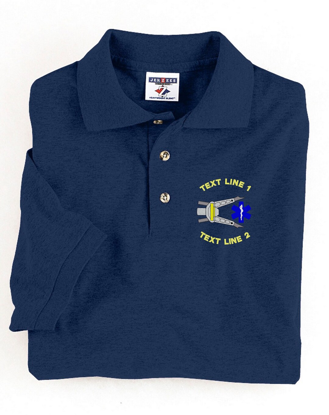 EMS Rescue Jaws Extrication Tool Embroidered Polo Shirt #005 - Etsy