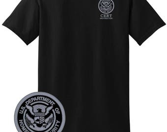 Community Emergency Response Team Instructor DHS Reflective or Matte ...