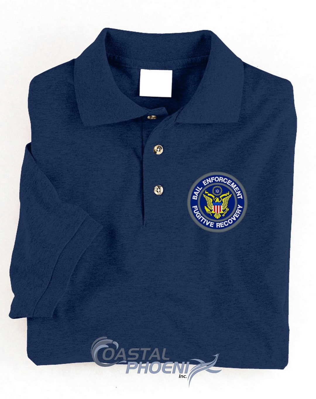 Bail Enforcement Fugitive Recovery Embroidered Polo Shirt #287-P - Etsy