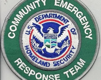 Community Emergency Response Team Paramedic DHS Reflective or Matte ...