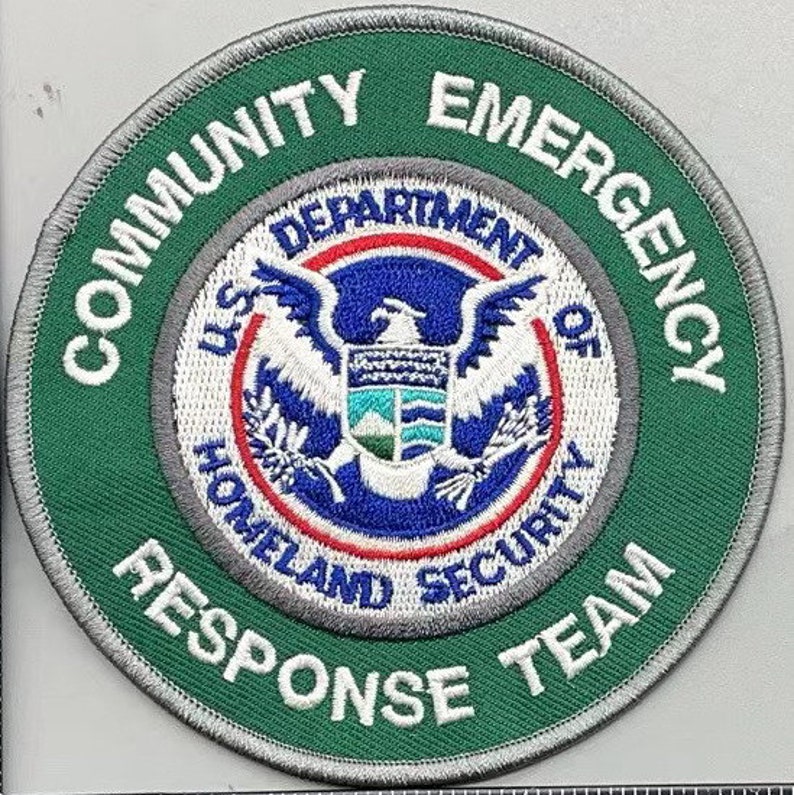 Community Emergency Response Team CERT Patch 4" Sew On - Etsy