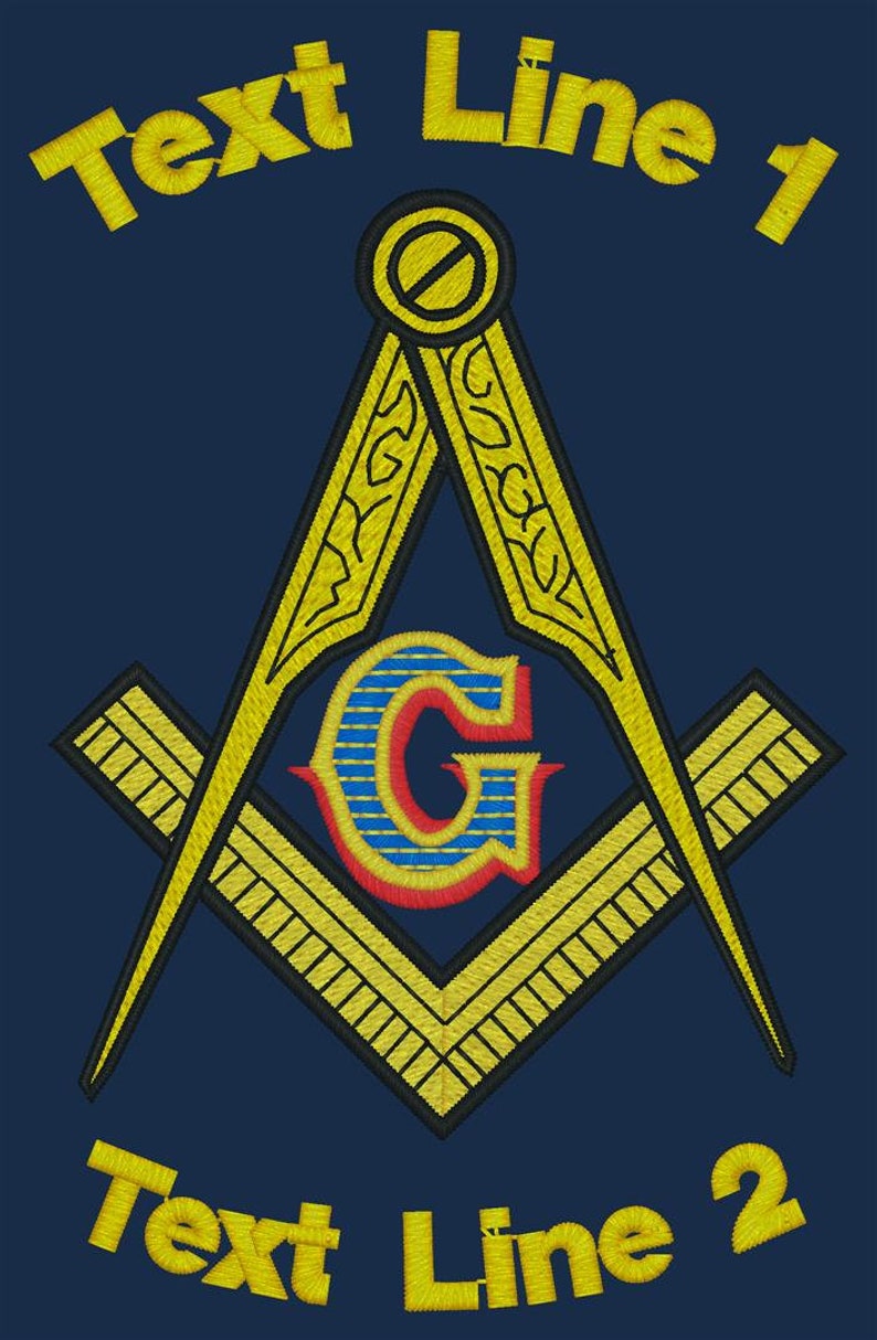Mason Masonic Embroidered Long Sleeve Polo Shirt #792 - Etsy