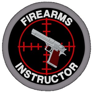 Firearms Instructor Embroidered Windbreaker #592-J - Etsy