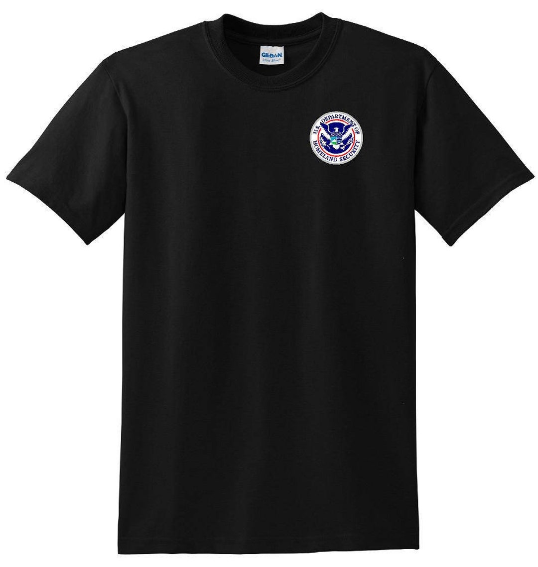 Homeland Security DHS Tee Embroidered 220 - Etsy