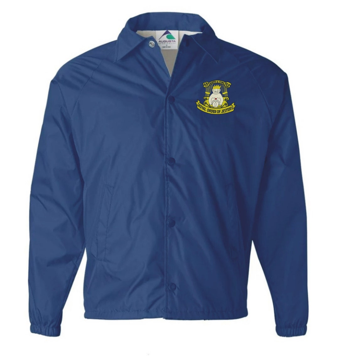 ROJ MIRTH Royal Order of Jesters Windbreaker Embroidered #910 - Etsy