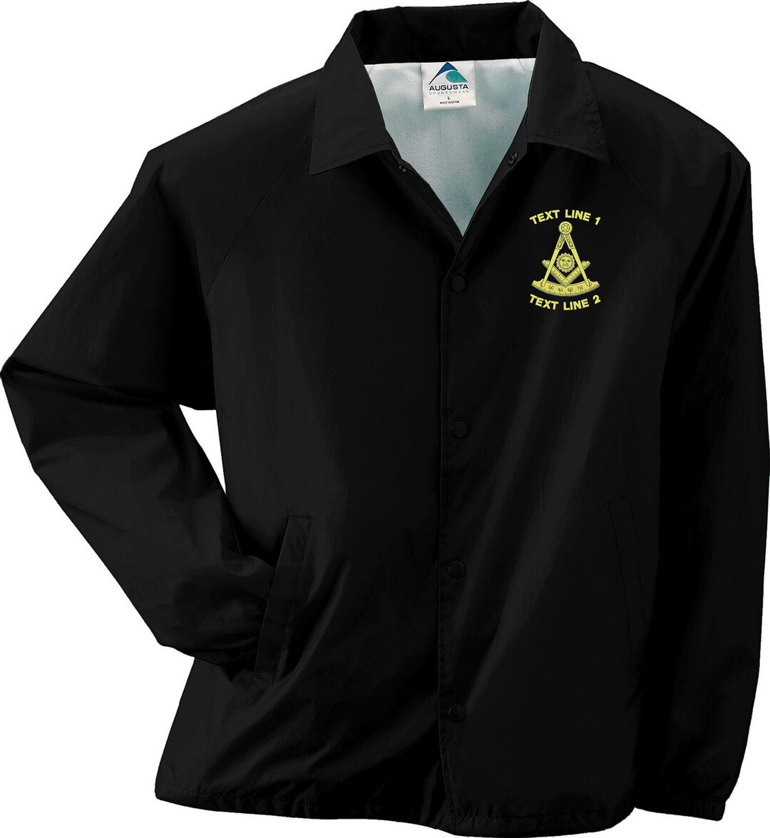 Masonic Past Master Windbreaker #734-J - Etsy
