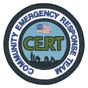 CERT Community Emergency Response Team Polo Embroidered #936 - Etsy