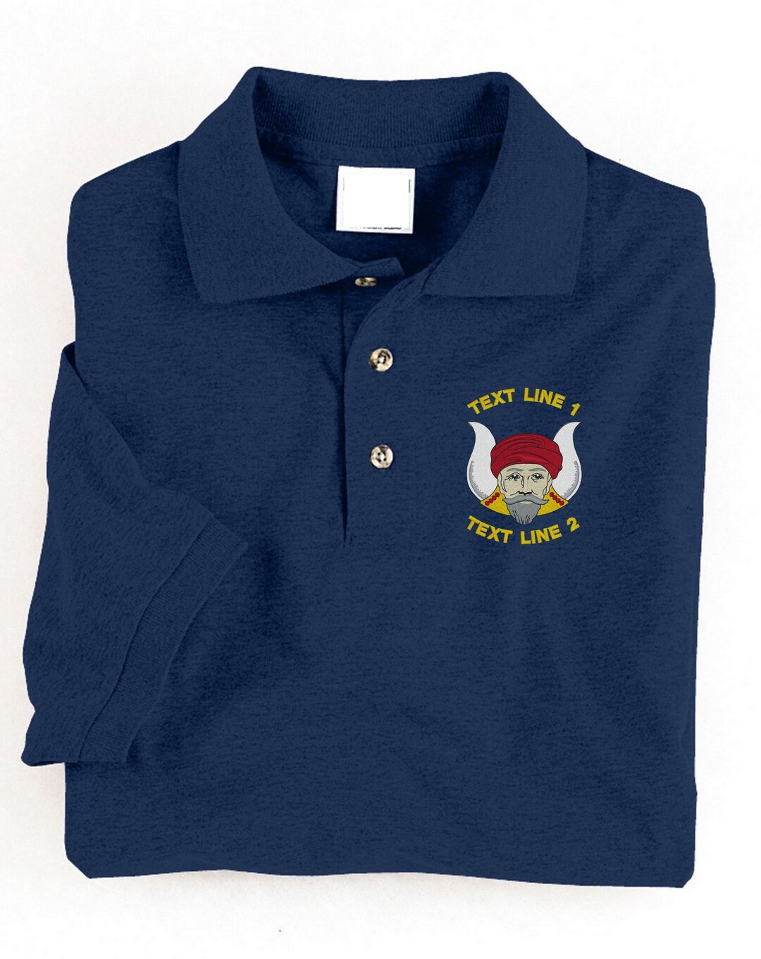 Grotto Masonic Embroidered Polo Shirt #825-P - Etsy