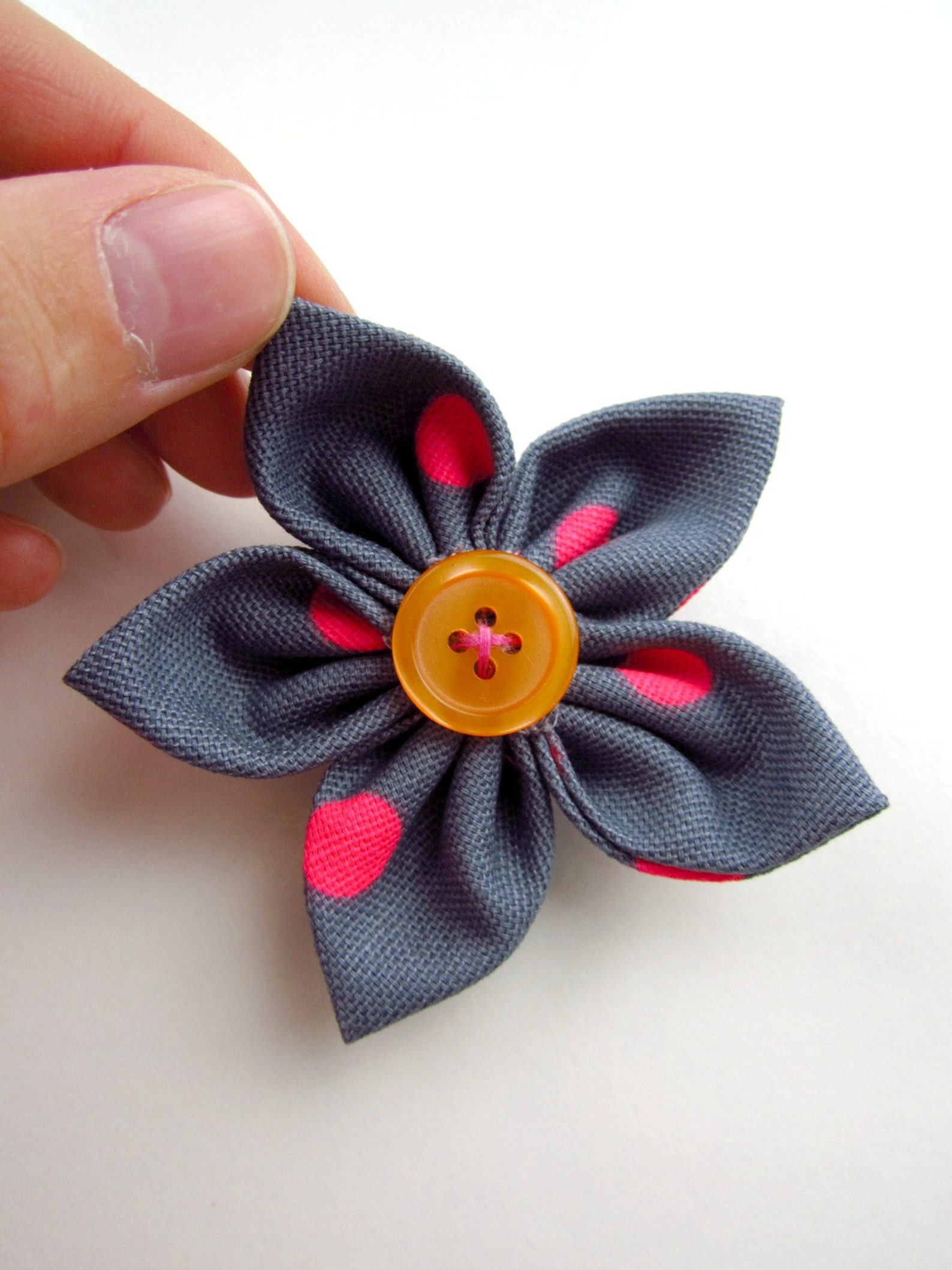 PDF Fabric Flowers Pattern and Tutorial in 3 Styles - Etsy New Zealand