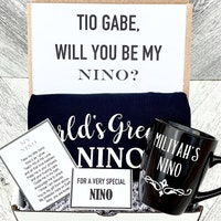 Personalized Nino Gift Box: Will You Be My Nino Proposal - Etsy