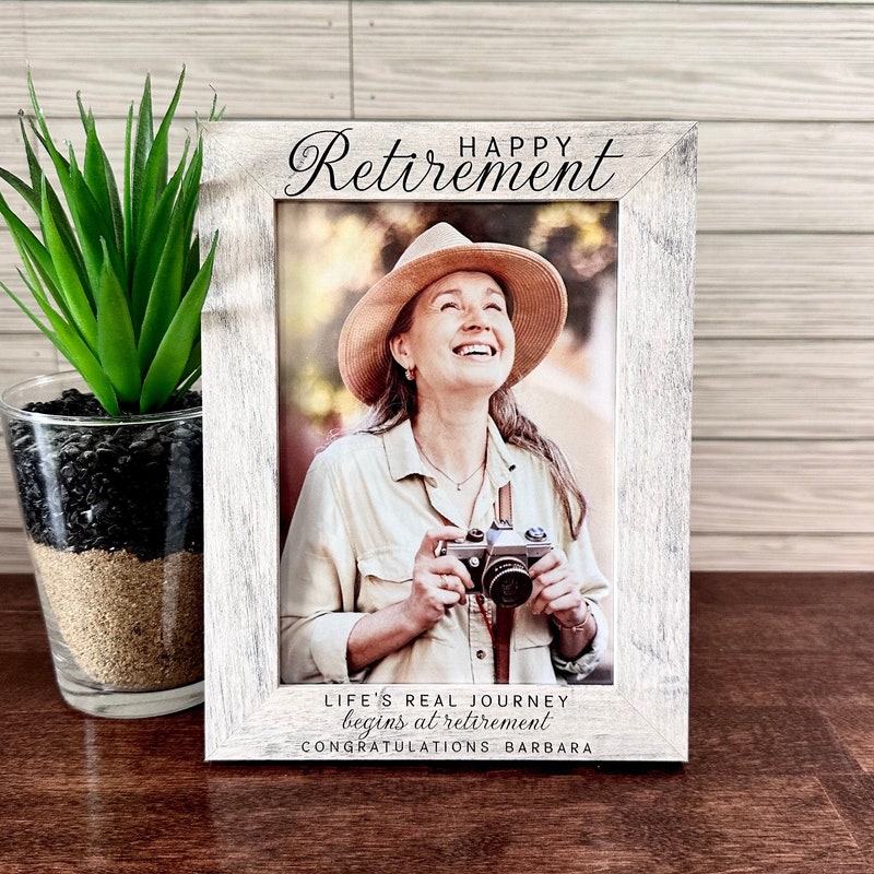 Retirement Frame - Etsy
